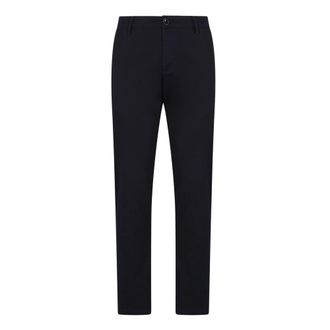 A|X Armani Exchange Homme, Pantalons, Bleu, Taille: W30 Pantalon Chino en Coton Stretch avec Poches