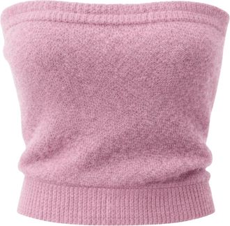 Americandreams Americandreams, Femme, Tops, Rose, Taille: 40 FR Tessi Bandeau Alpaca Top