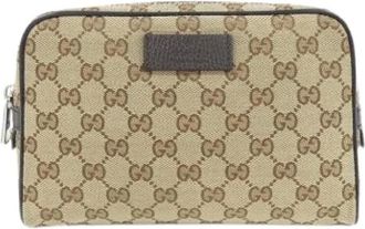 Gucci Sac banane en toile GG Pre-owned - Femme - Pre-owned - Beige - Taille: ONE Size
