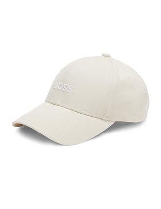 BOSS Boss Casquette en serg&eacute; avec Logo Central en caract&egrave;res Gras pour Homme, Taille Unique