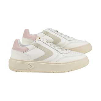 Valsport Femme, Chaussures, Multicolore, Taille: 39 EU Baskets Cuir Blanc Rose