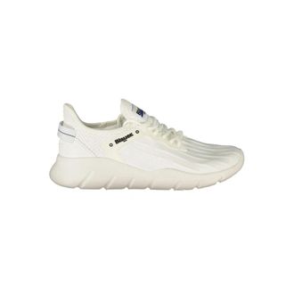 Blauer Polyester Sneaker - - Shoes - Herren - Wei&szlig; - 41 EU