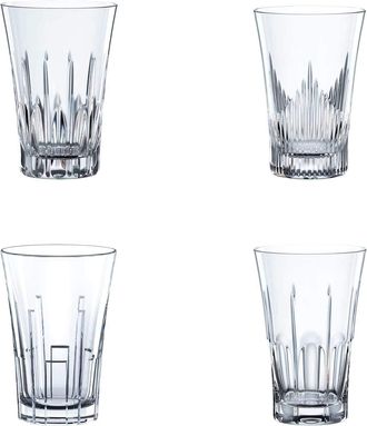 Spiegelau & Nachtmann, 4-teiliges Universalbecher-Set, Kristallglas, 344 ml, Classix, 103243
