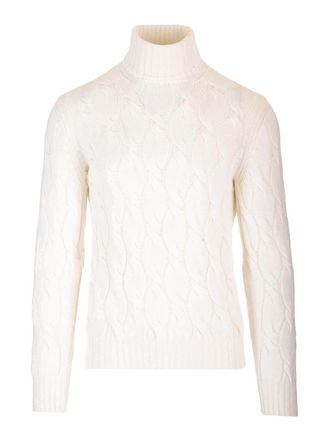 Barba Pull Col Rond - Blanc