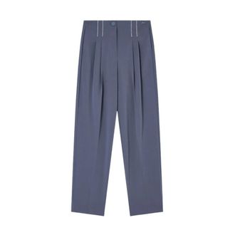 A|X Armani Exchange Pantaloni con pinces - - Trousers - Damen - Blau - L