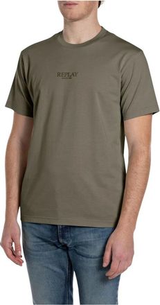 Replay Homme, Tops, Vert, Taille: XL T-shirt