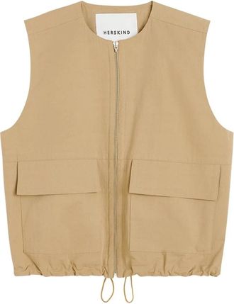 Birgitte Herskind Femme, Vestes, Beige, Taille: 42 FR Neo Vest