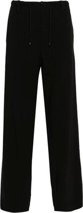 Dries Van Noten Homme, Pantalons, Noir, Taille: XL Wide Pantalons