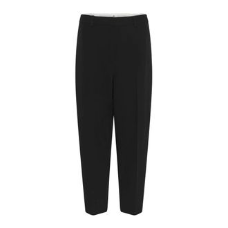 Karen by Simonsen Femme, Pantalons, Noir, Taille: 48 FR Tapered Pantalons