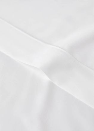 Mango Drap plat coton satin 600 fils lit 150/160 cm blanc - Home - Lit 150/160 cm - MANGO HOME