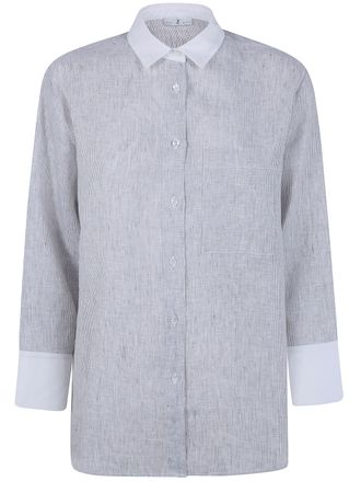 Whyci Camicia Pockets Oversize Military