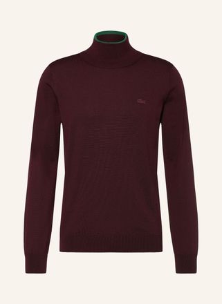 Lacoste Rollkragenpullover rot