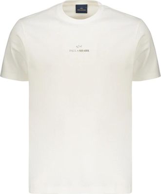 Paul & Shark Homme, Tops, Blanc, Taille: XL T-Chemises