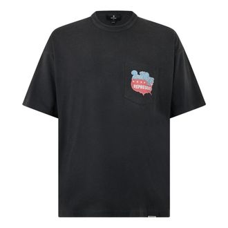 Represent Bequemes T-Shirt mit Logo - - Tops - Herren - Schwarzk - XL