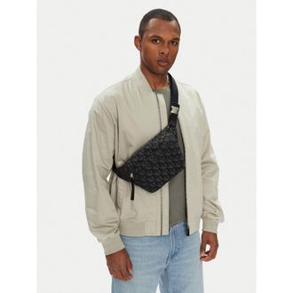 Calvin Klein Jeans G&uuml;rteltasche Calvin Klein Jeans Unstructured Monogram Waistbag LV04G3177G Schwarz