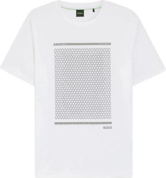 HUGO BOSS Homme, Tops, Blanc, Taille: XL T-shirt