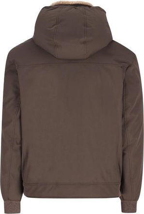 Brunello Cucinelli Hooded Jacket - Brown