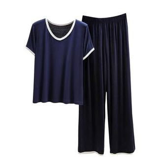 Generic Ensemble de surv&ecirc;tement 2 pi&egrave;ces pour femme - Surv&ecirc;tement surdimensionn&eacute; &agrave; manches longues et pantalon de jogging - Surv&ecirc;tement de sport en velours po