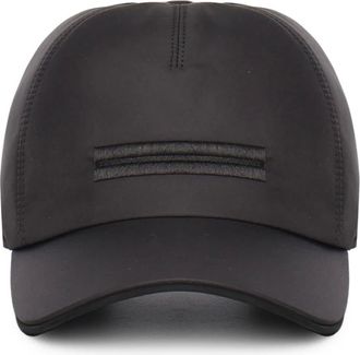 Ermenegildo Zegna Homme, Accessoires, Noir, Taille: M Casquette de baseball en tissu technique