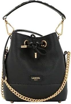 Lancel Sac Seau S Ninon A10922JDTU Noir/Dor&eacute;