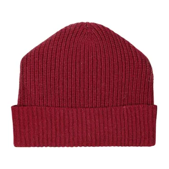 Zanieri Homme, Accessoires, Rouge, Taille: ONE Size Beanies