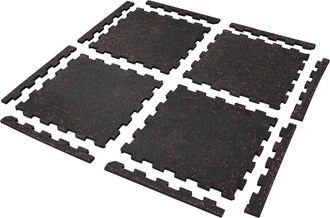 Sport-Tec Bodenschutzmatte 1 m², 4 Matten à 50x50 cm + 8 Randstücke