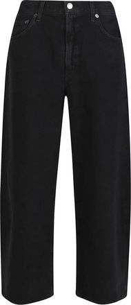 A Gold E Femme, Jeans, Noir, Taille: W28 Wide Jeans