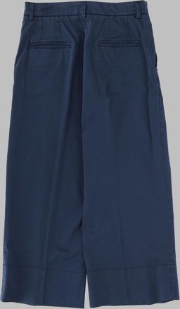 Fay Cotton Trousers - Blue