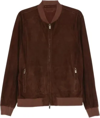Salvatore Santoro Homme, Vestes, Brun, Taille: 3XL Leather Outerwear Santoro