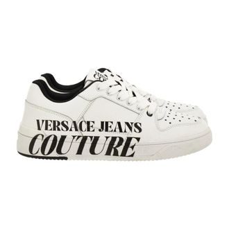 Versace Jeans Couture Homme, Chaussures, Blanc, Taille: 45 EU Baskets