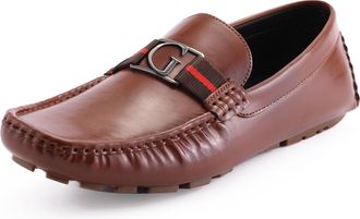 Guess Askers Loafer für Herren, Cognac, 41 EU