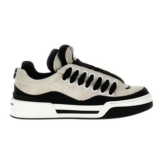 Dolce & Gabbana New Roma Baskets - Homme - Chaussures - Blanc - Taille: 42 1/2 EU