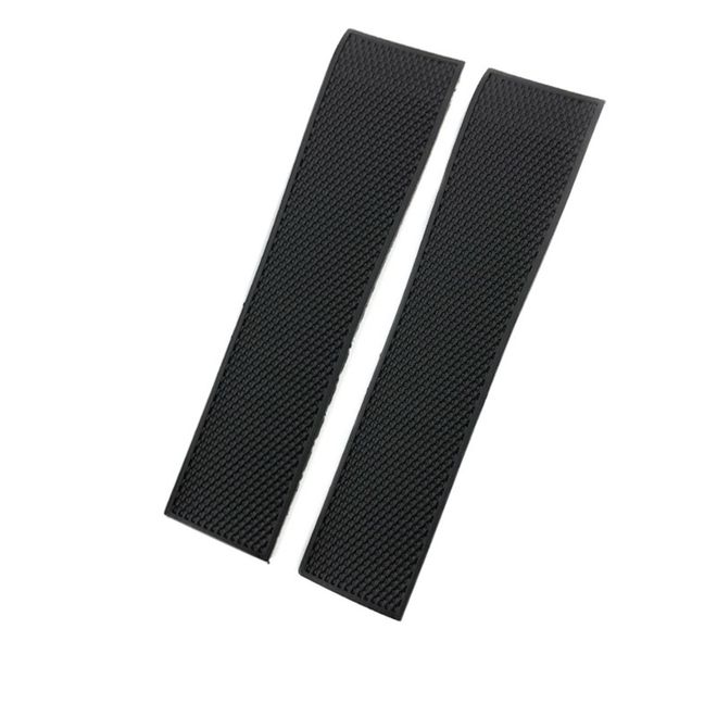 Generic 19mm 20mm 21mm Gummi -Uhrband, für Master Conquest ...