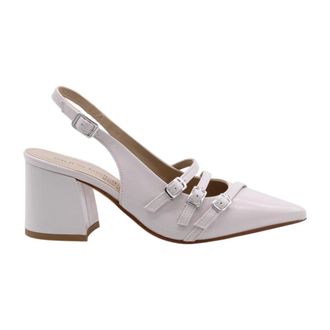 Laura Bellariva Femme, Chaussures, Blanc, Taille: 37 EU Escarpins Slingback Durham