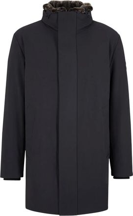 Strellson Homme, Manteaux, Bleu, Taille: XL Parka mi-longue