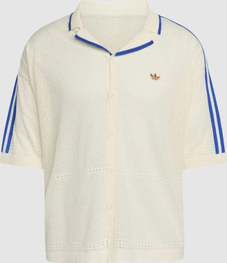 adidas Chemise Knitted Shirt Off White, Capsule Summer Glow