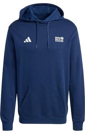adidas Sweat &agrave; capuche BMW Berlin-Marathon 2025 City pour homme, Bleu marine (Collegiate Navy), XXXL