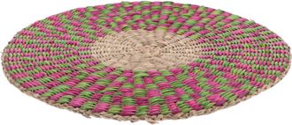 Cabilock Runde Tischsets Aus Natürlichem Seegras Isolierende Platzsets Für Runde Tische Bunte Tischsets Für Thanksgiving Tischdekoration Hitzebeständig Und Vie