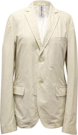 Kenzo Cotton-Silk Beige Jacket Size S