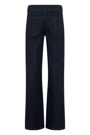 Tory Burch Straight-Leg Denim Jeans - Blue