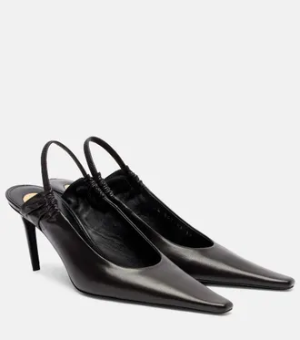 Saint Laurent Slingback-Pumps Anne-Marie 75 aus Leder