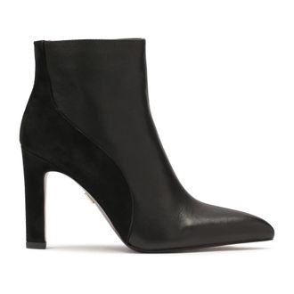 Kazar Wildleder- und glatte Lederstiefel - - Shoes - Damen - Schwarzk - 38 EU