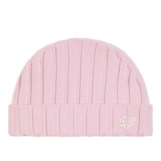 Dolce & Gabbana Strickm&uuml;tze - - Accessories - unisex - Rosa - ONE SIZE