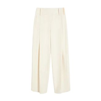 Sportmax Damen, Hosen, Beige, SGr&ouml;&szlig;e