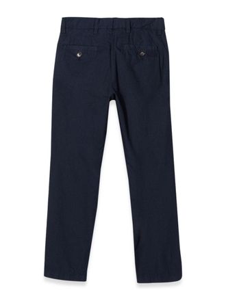 Fay Cotton Trousers - Blue