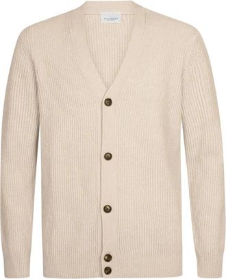 Profuomo Strickjacke - - Knitwear - Herren - Beige - XL