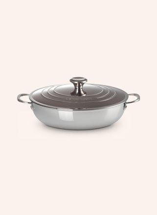 LE CREUSET Profipfanne 3-Ply Plus silber