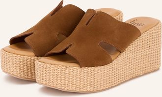 &Egrave; Mia &Egrave; Mia Wedges braun