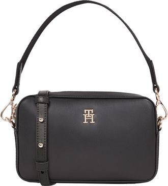 Tommy Hilfiger Damen Henkeltasche Distinct Camera Bag mit Schulterriemen, Schwarz (Black), Einheitsgröße