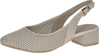 Caprice Damen 9-29602-44 Pumps, Cream Nappa, 38.5 EU Weit
